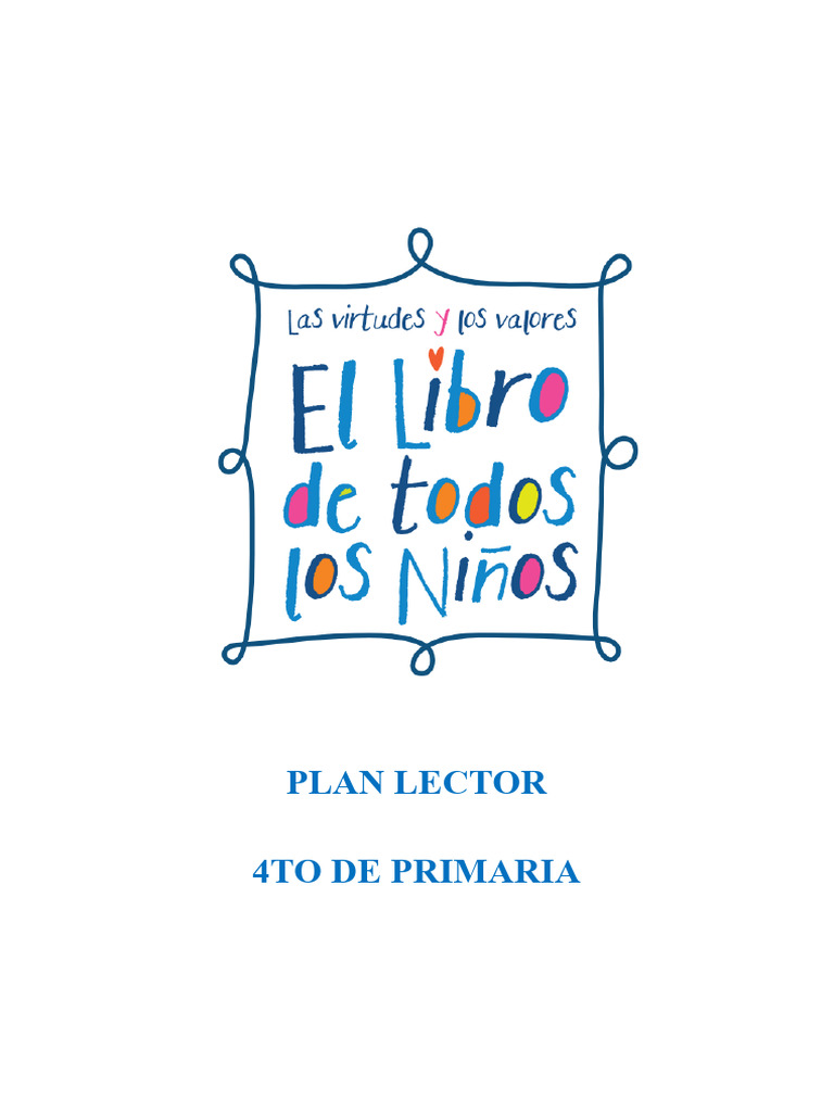 Plan Lector 4to Rimaria | PDF