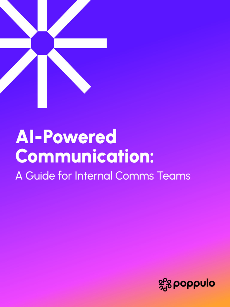 Ai Powered Communication A Guide For Internal Comms Teams | PDF | Artificial Intelligence ...
