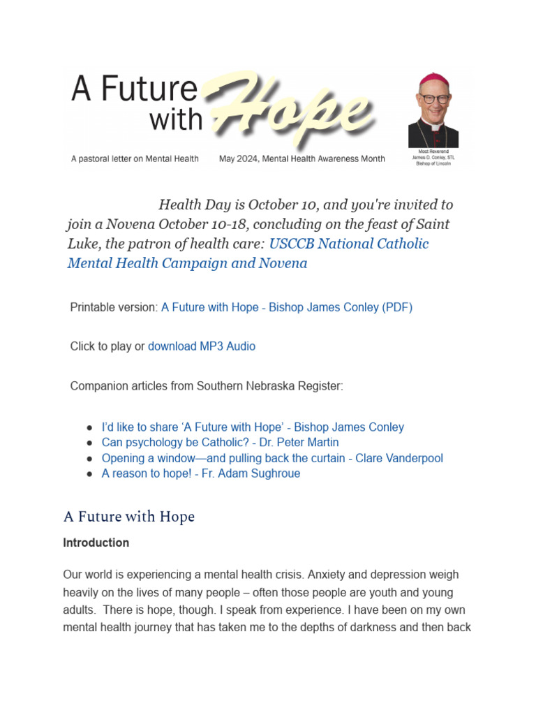 A Future With Hope Website | PDF | Sacraments | Penance