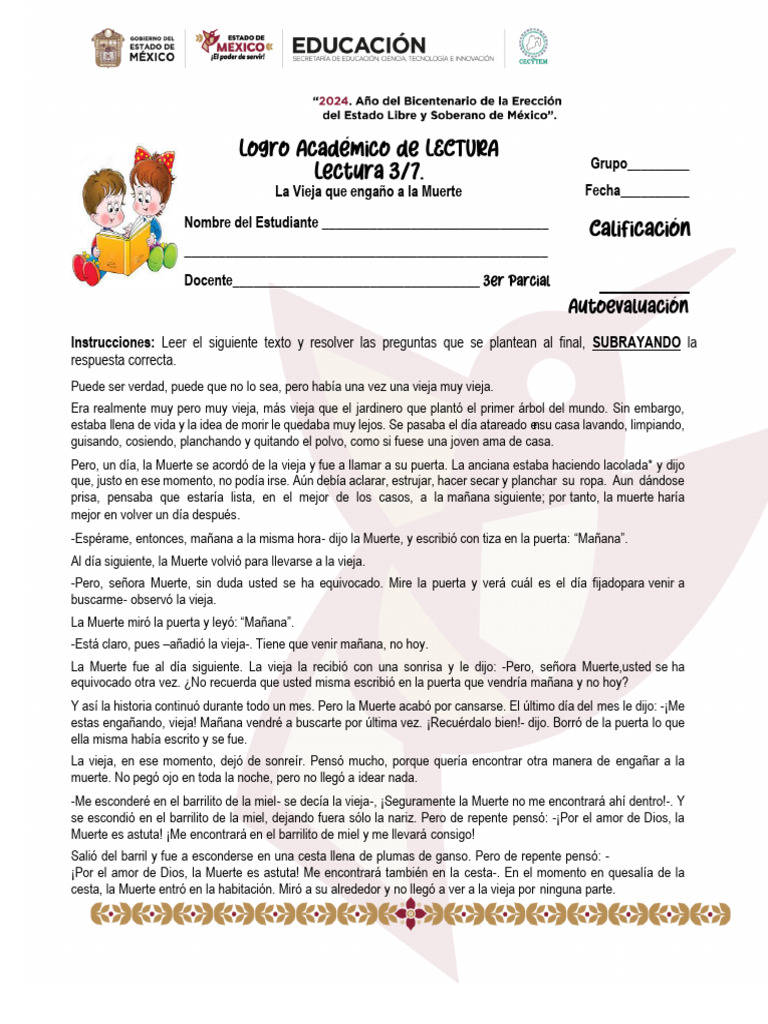 Lecturas 3p LyC 1 | PDF