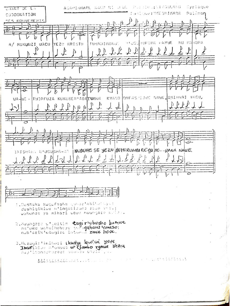 Mukunzi Wacu Yezu | PDF