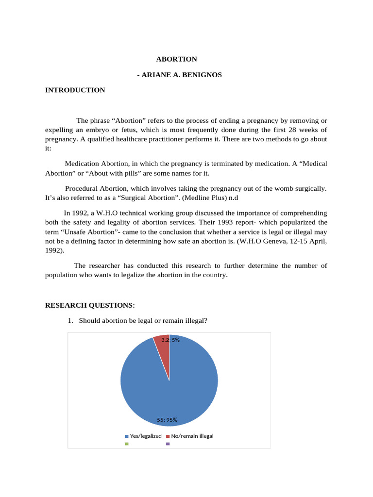 ABORTION | PDF | Abortion | Family Planning