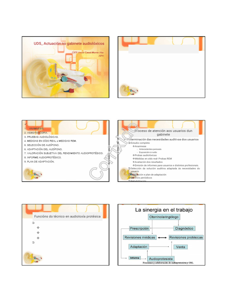 UD5 - Atención - Usuarias - Gabinete - V01 - 6 Diapo - Pax | PDF
