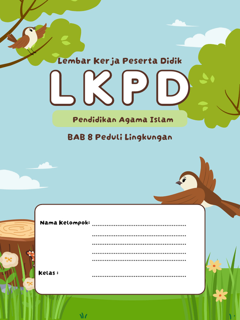 LKPD Peduli Lingkungan Model PJBL | PDF