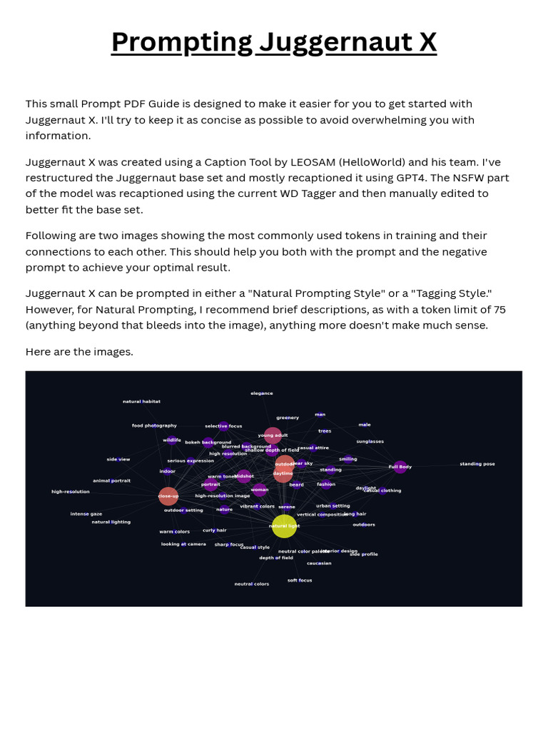 Juggernaut X Prompting Guide | PDF