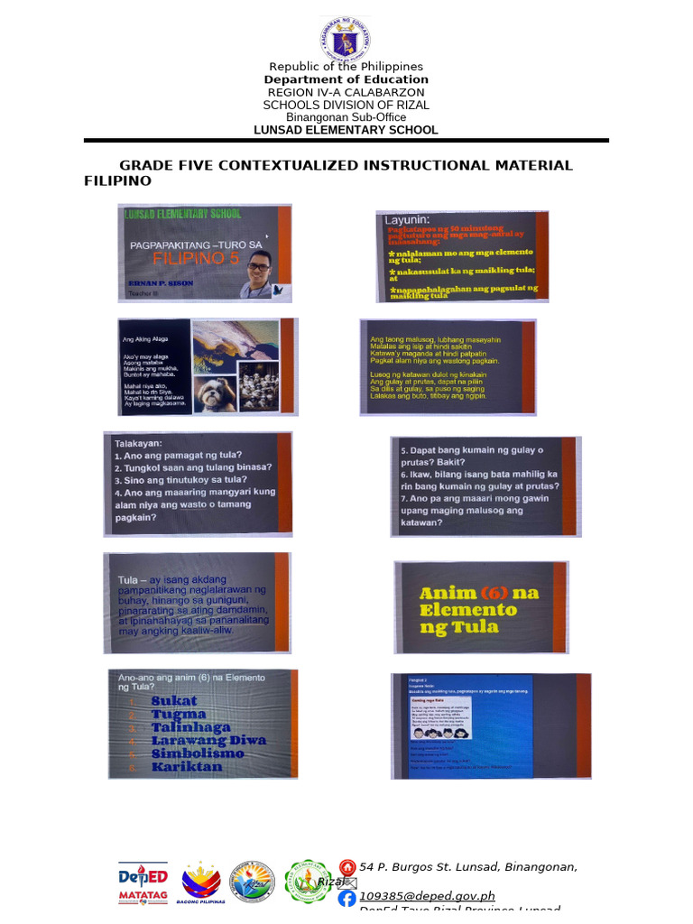 Grade 5 Waste Management Activities | PDF | Economy And The Environment ...