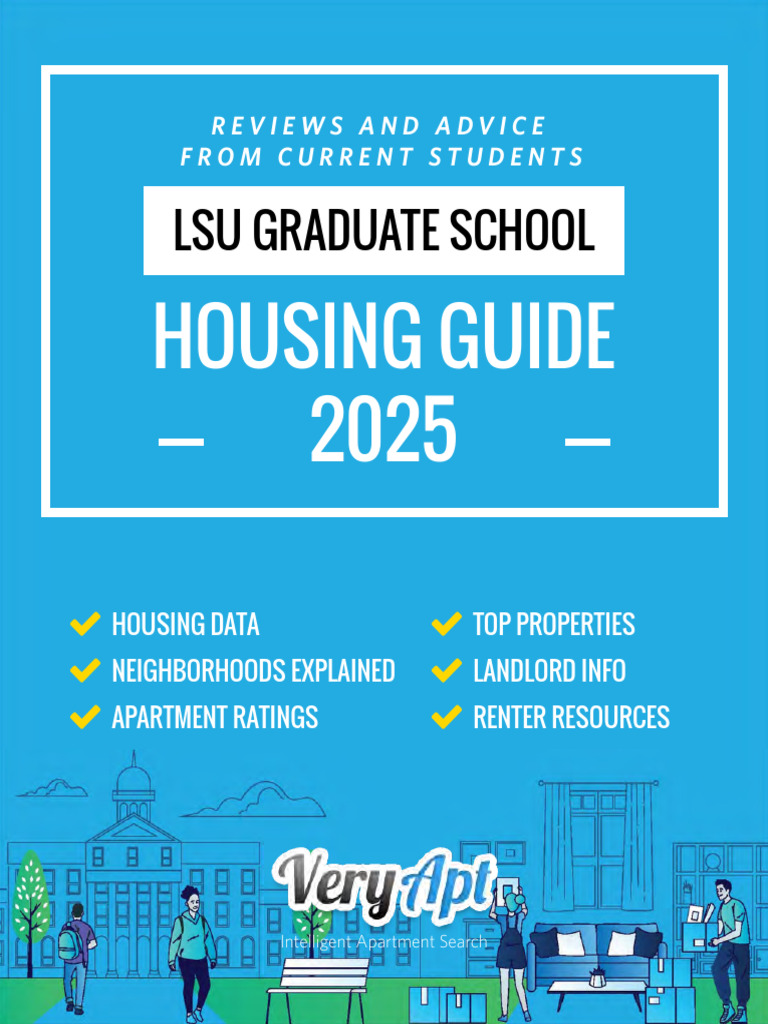 2025 Lsu Grad Housing Guide | PDF | Renting | Lease