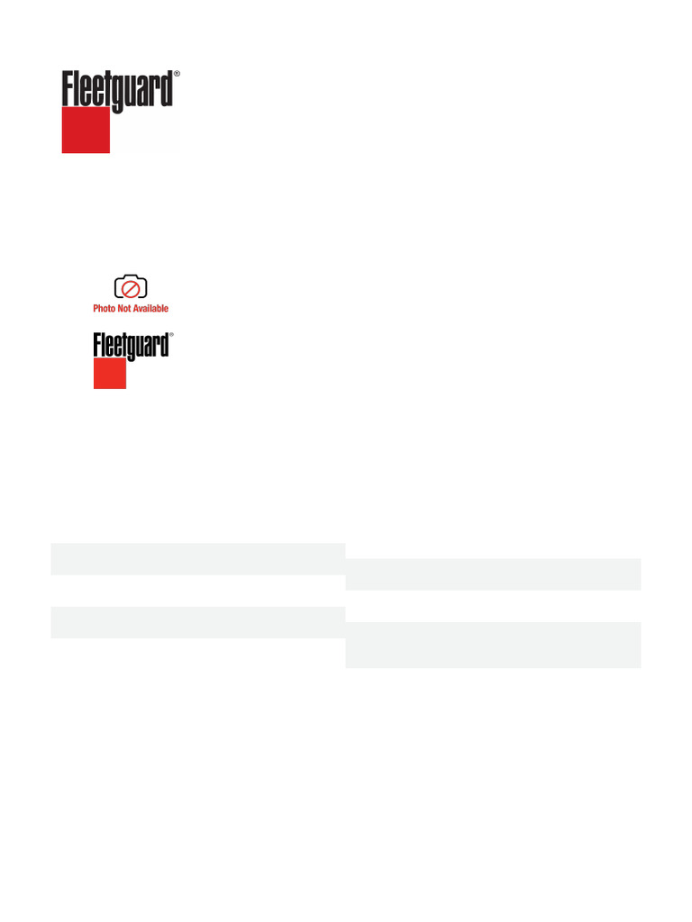 Product Specification - FF5770 | PDF