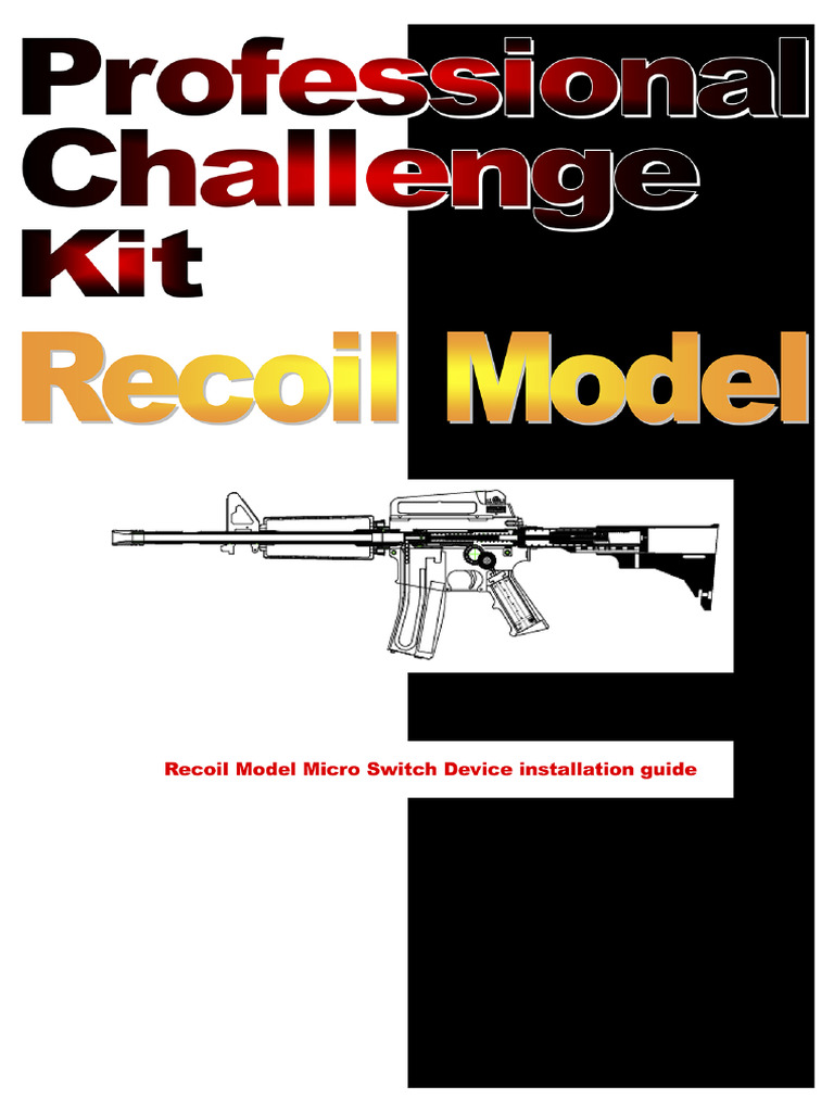 Systema Recoil Assembly Manual | PDF | Manual Transmission | Gear