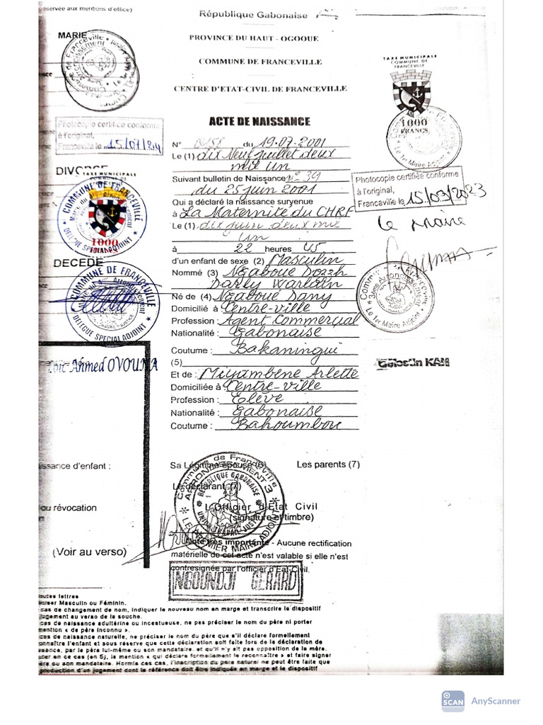 Dozzh Acte | PDF
