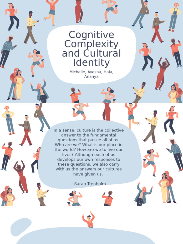 Cultural Identity and Cognitive Complexity | PDF | Social Psychology ...