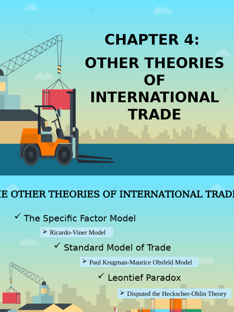 OTHER THEORIES OF INTERNATIONAL TRADE (LESSON) | PDF | Labour Economics ...