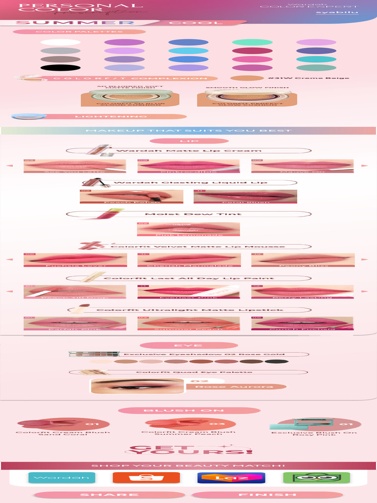 Salsa Wardah Personal Color | PDF