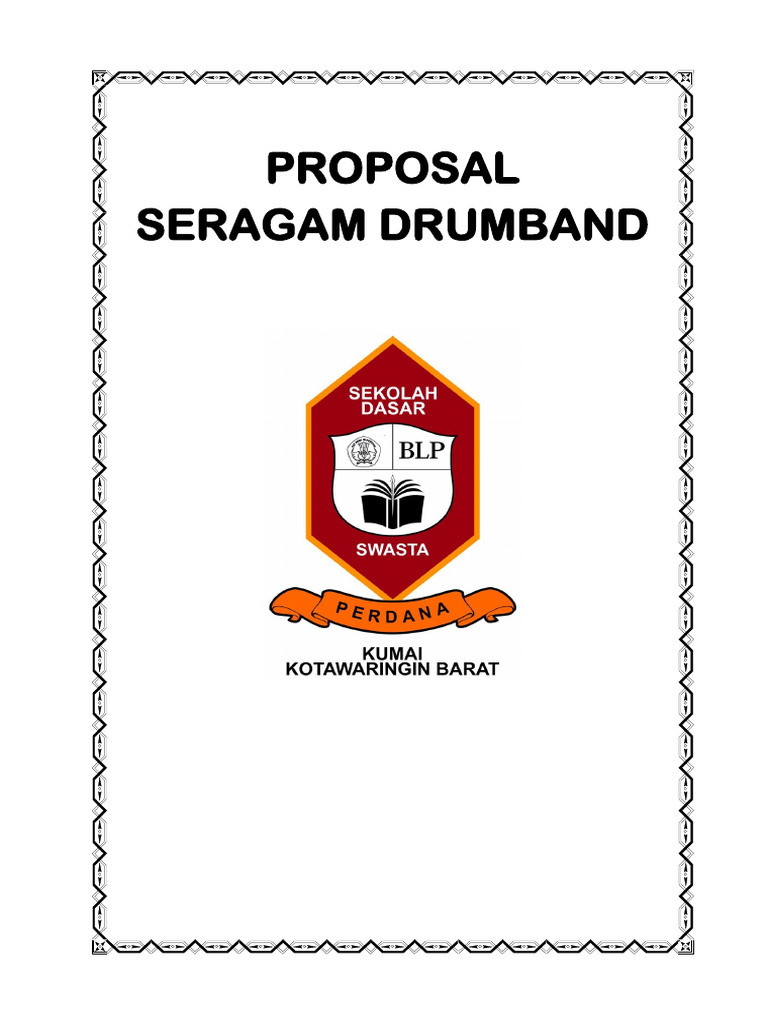 Proposal Kostum Drumband | PDF
