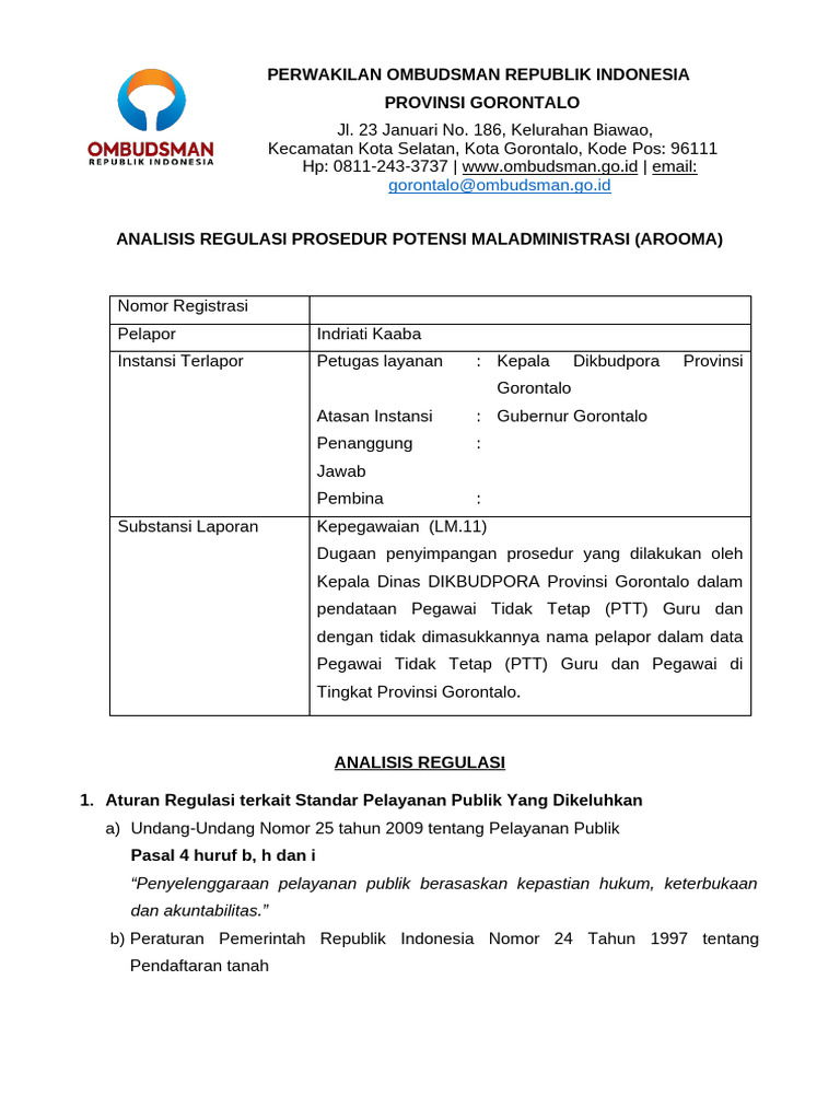 Arooma Indriati Kaaba | PDF