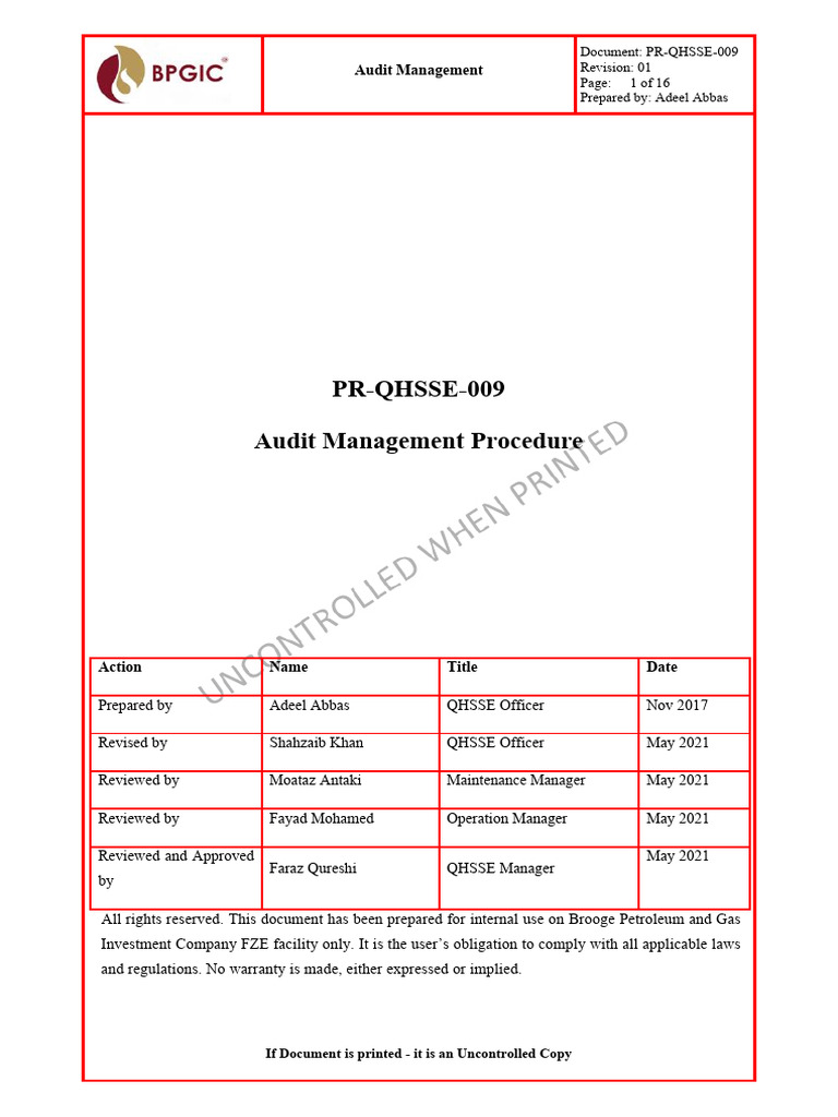Audit Management Pdf Audit Auditor S Report