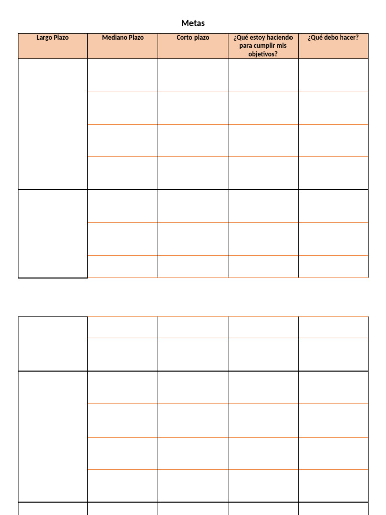 Taller de Metas | PDF