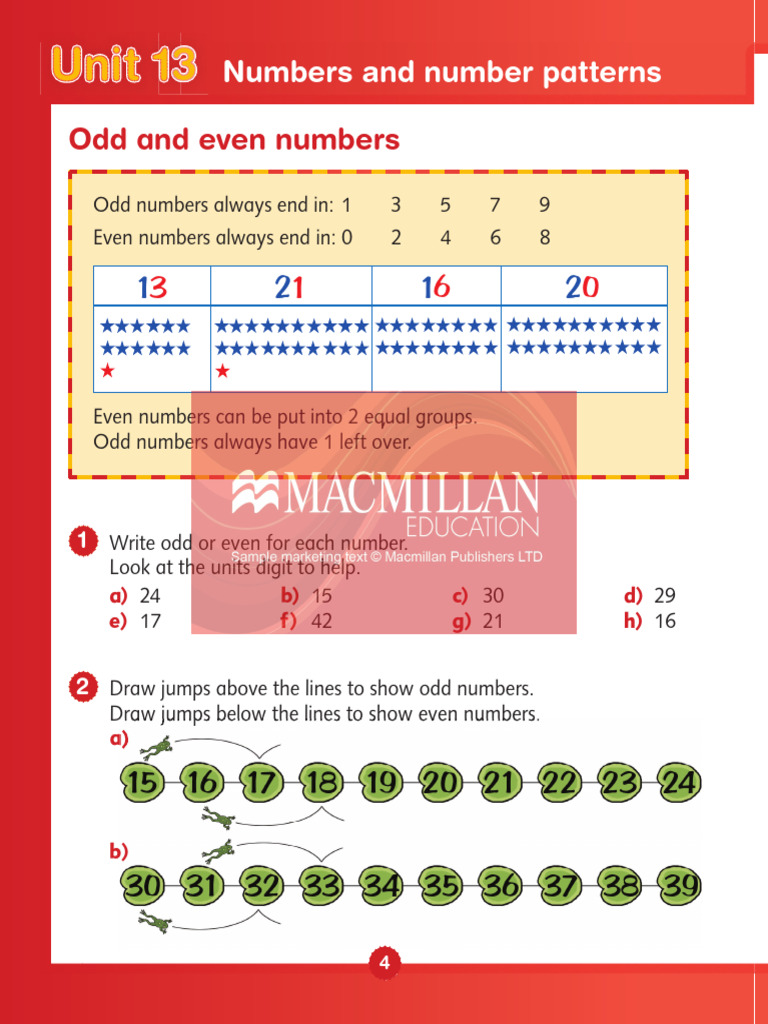 Maths 2 B - U13 Numbers and Number Patterns | PDF | Mathematics