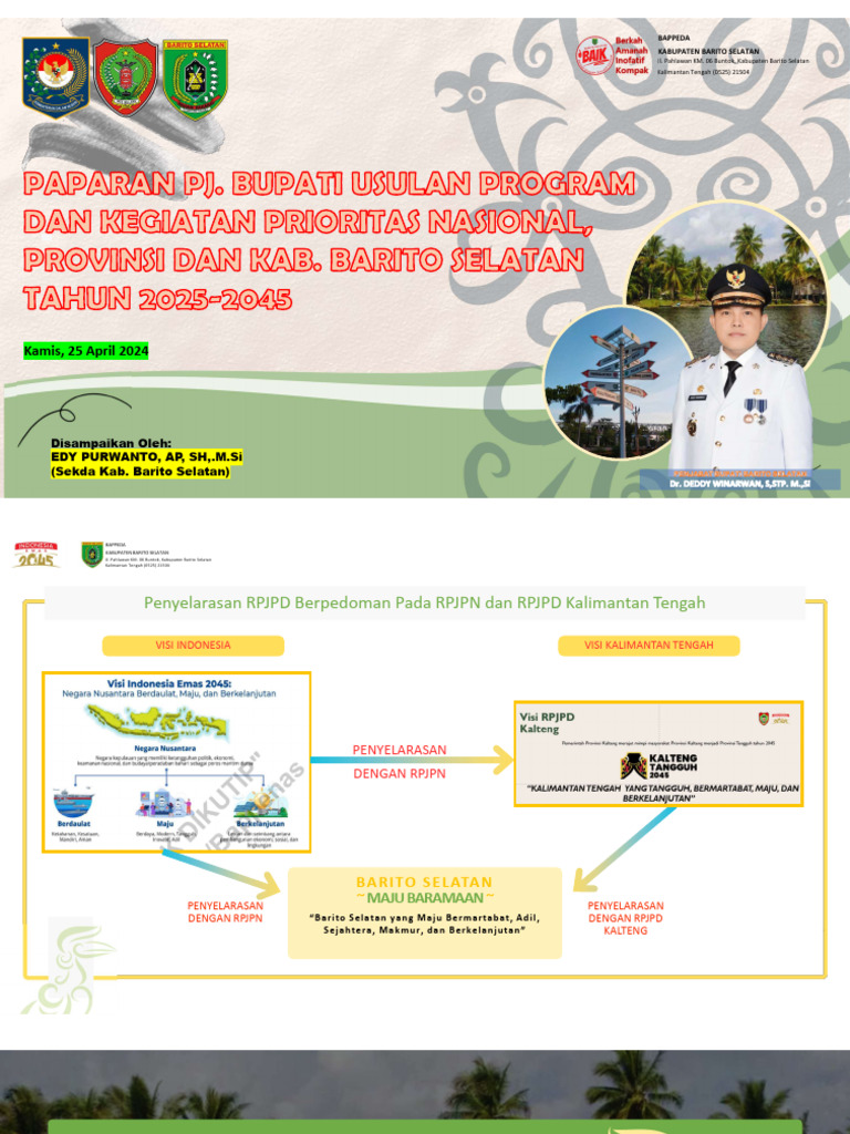 PAPARAN USULAN PRIORITAS KAB BARSEL 2025-2045 25-APRIL 2024 FINAL ...