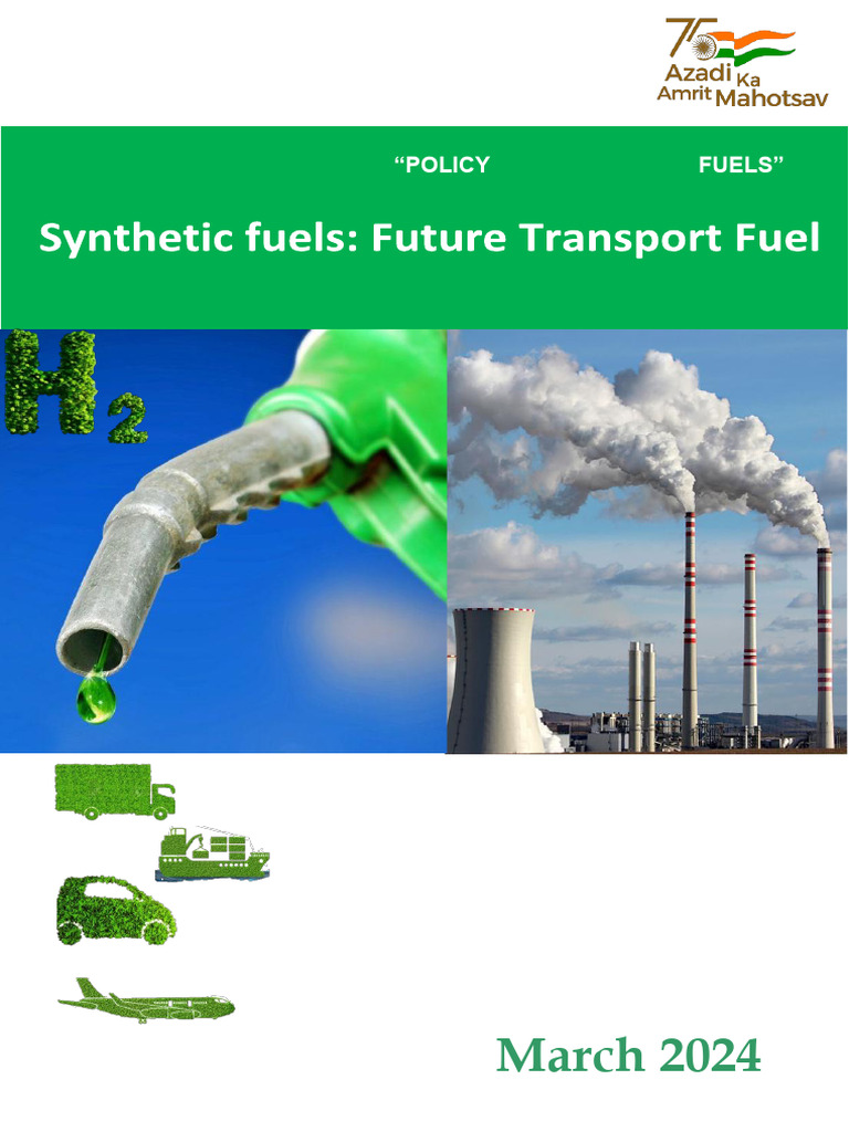 Policy On Synthetic Fuels Committiee Report March 2024 | PDF | Biofuel ...