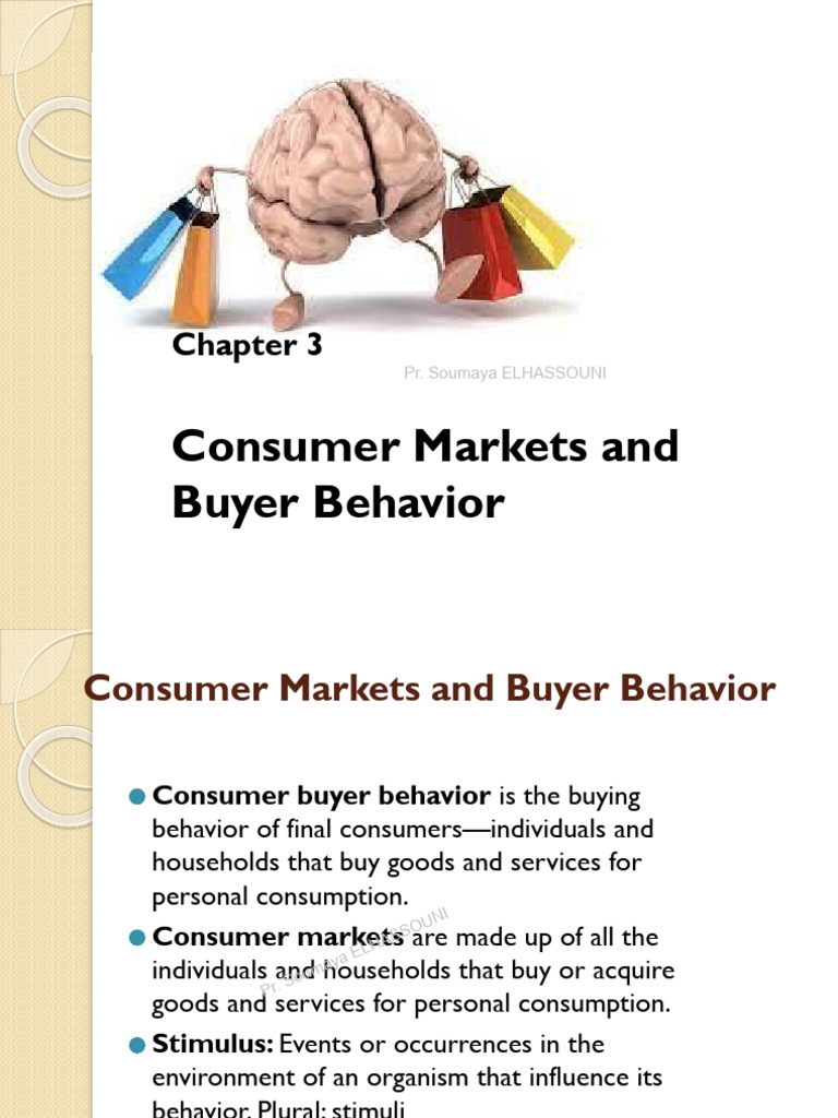 Chapter 3 Consumer Behavior | PDF | Consumer Behaviour | Behavior