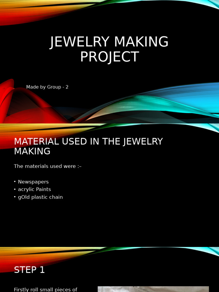 Jewelry Making Project_Group 2_Maths HHW | PDF | Symmetry | Circle