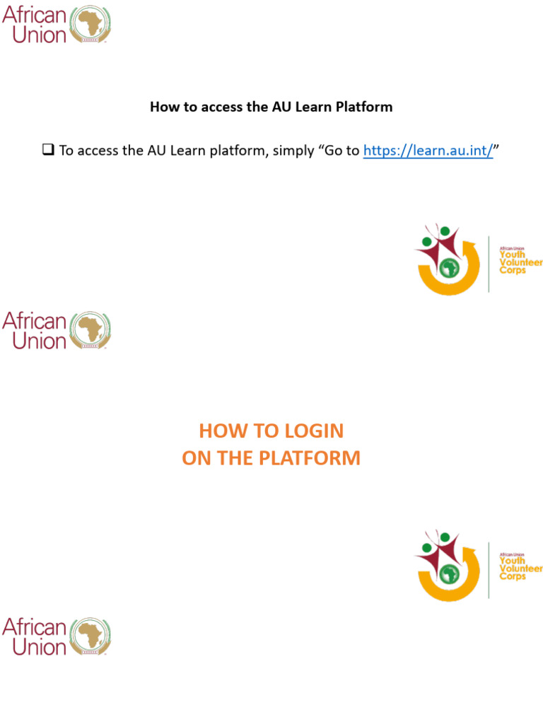 AU Learn Guide | PDF