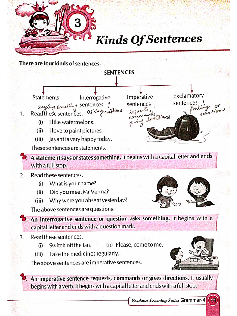 3 - Kinds Of Sentences | PDF