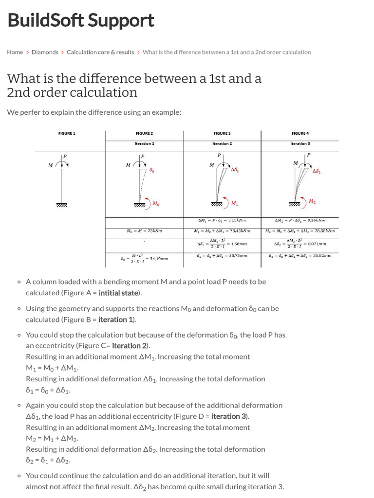 What is the difference between a 1st and a 2nd order calculation | PDF ...