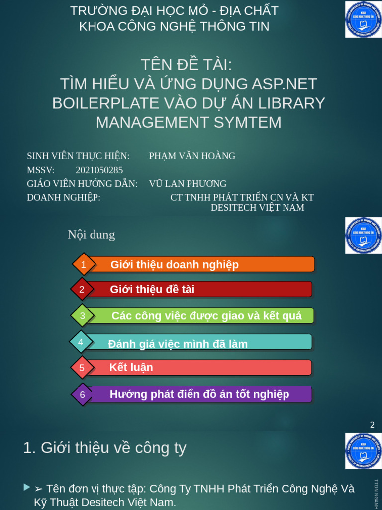 Mau Trinh Bay Slide TTDN | PDF