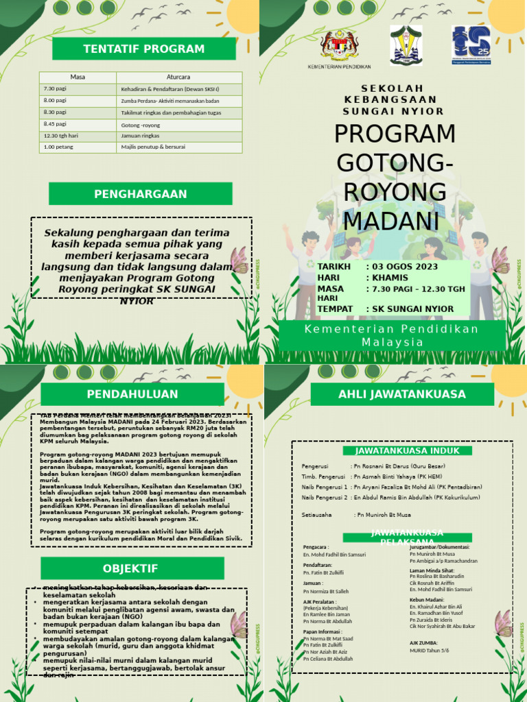 Buku Program Gotong Royong Madani | PDF