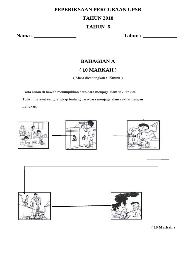 Percubaan Upsr | PDF