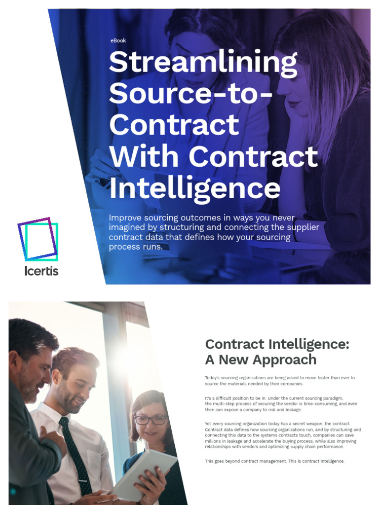 Optimize Source-to-Contract with AI | PDF | Procurement | Negotiation