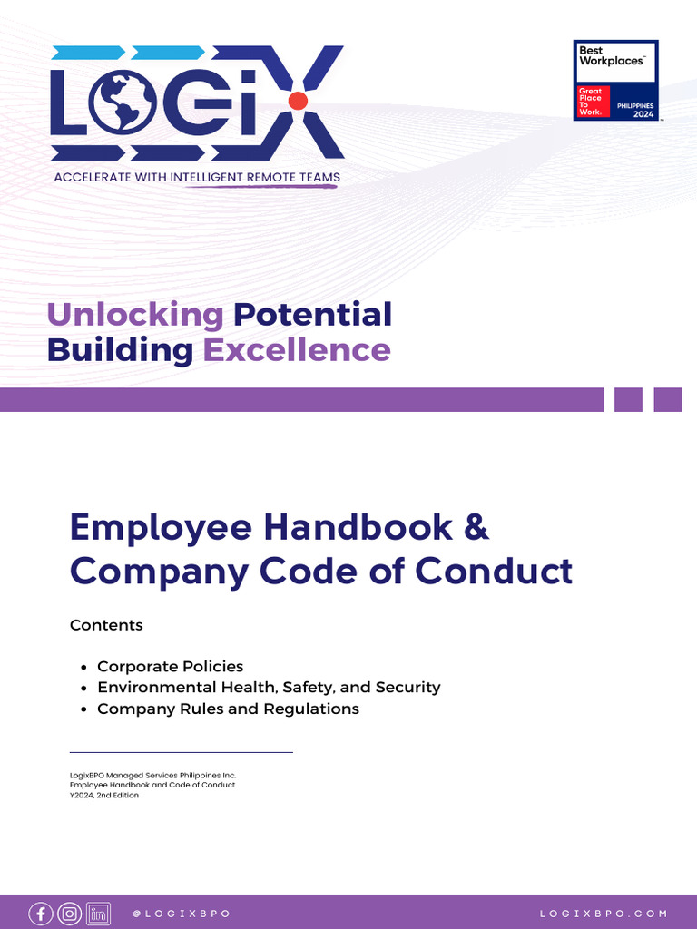 Employee Handbook and Code of Conduct | PDF | Overtime | Employment