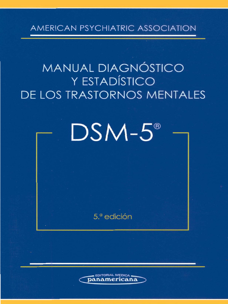 DSM - 5 (V) | PDF