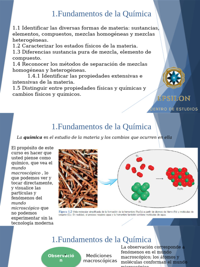 Tema 1 - Quimica General | PDF | Mezcla | Importar