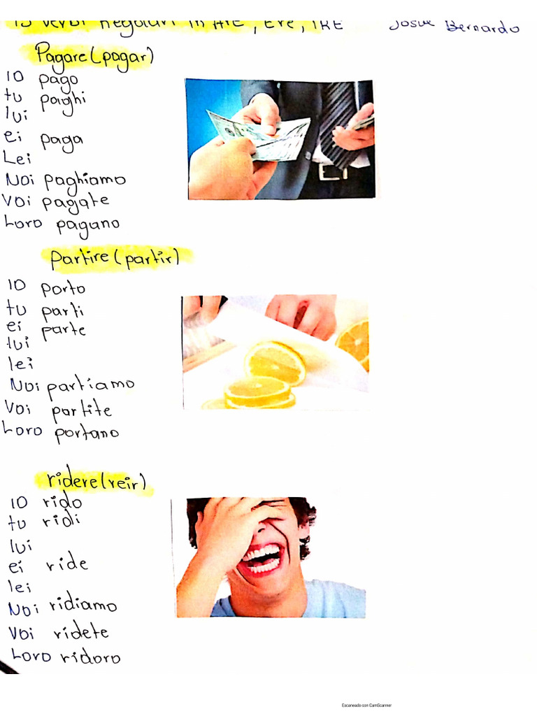 Album Verbi in Are, Ere, Ire | PDF