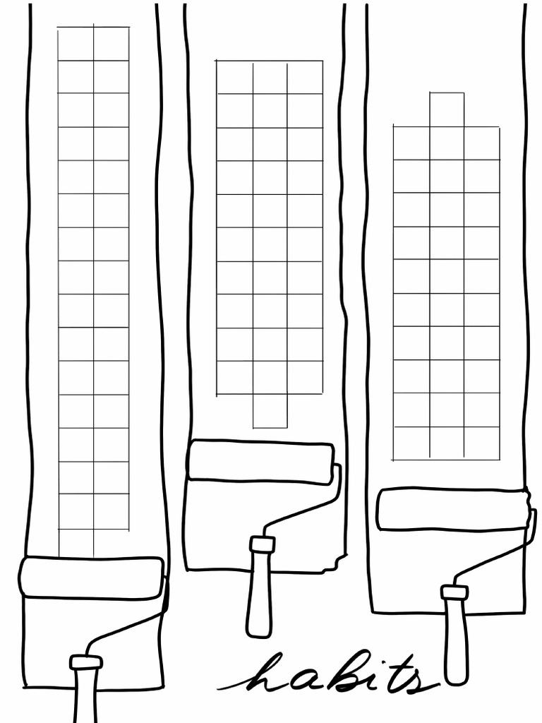 Bullet-Journal-Habi-Tracker-Paint-Roller-sr5gkr | PDF