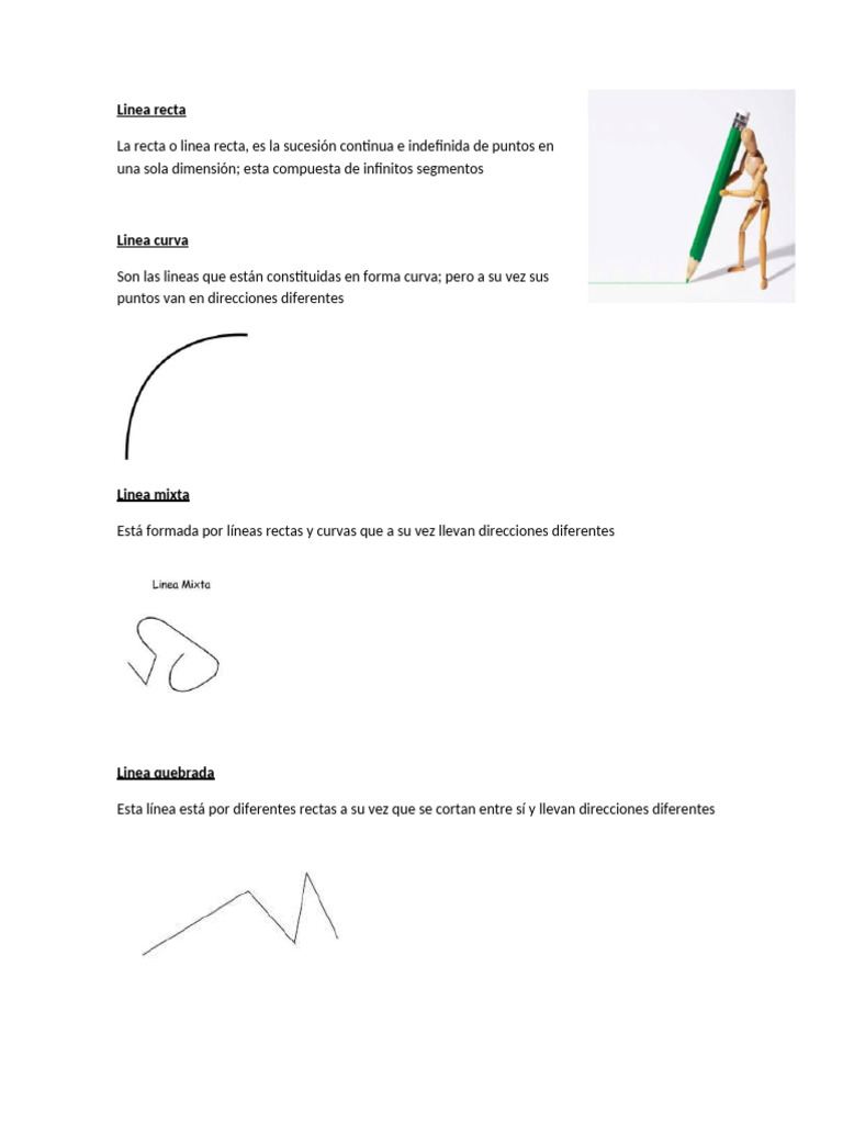 Tipos de Linea | PDF