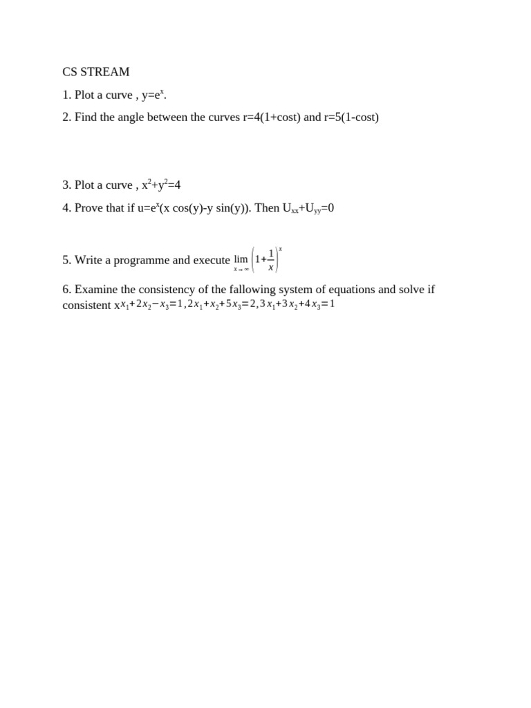 Lab QP 2023 Cse Stream | PDF