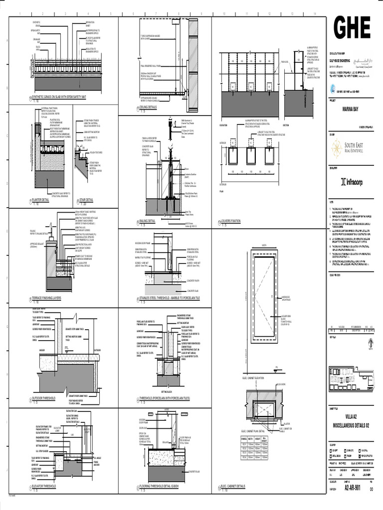 A2-Ar-901-Miscellaneous Details 02 | PDF | Flooring | Tile