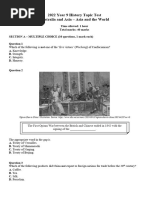 Year 8 History Exam Revision Booklet 2024 | PDF | Feudalism | Shogun