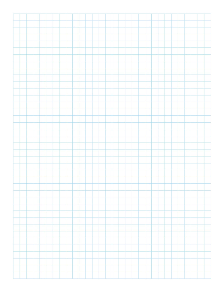 Blank Grid Paper 10 Pages | PDF