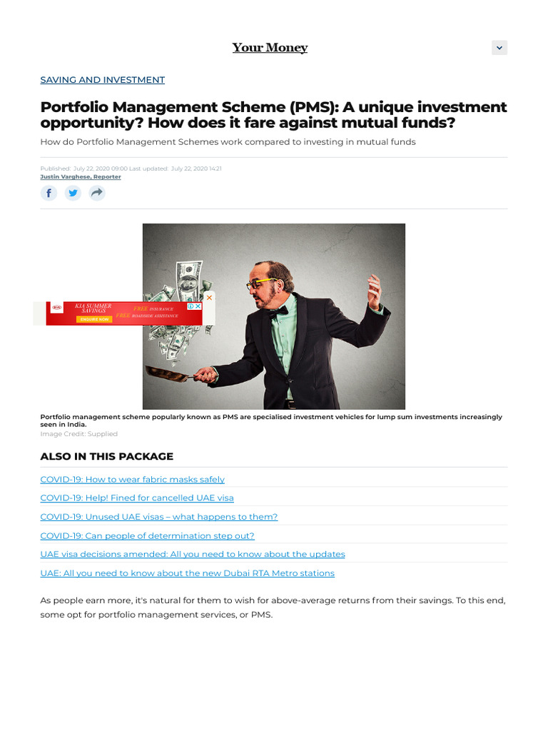 Understanding Portfolio Management Schemes | PDF | Investment Fund ...