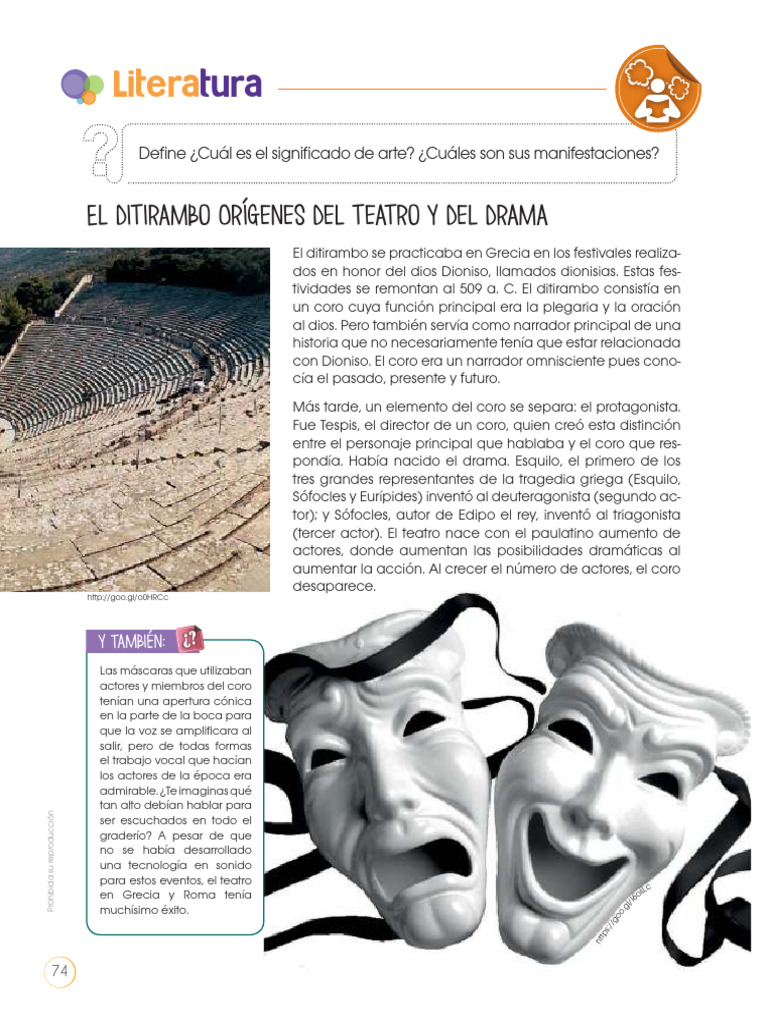 Ditirambo 77 | PDF | Teatro | Tragedia griega