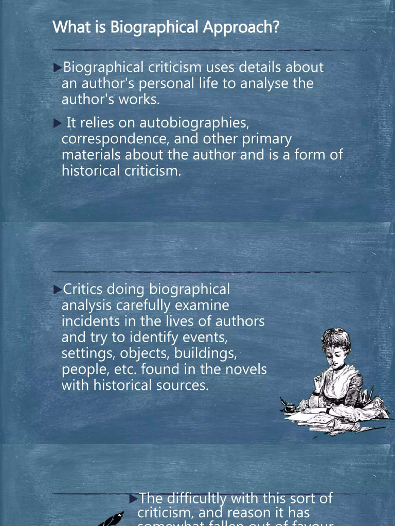 Biographical Literary Approach | PDF