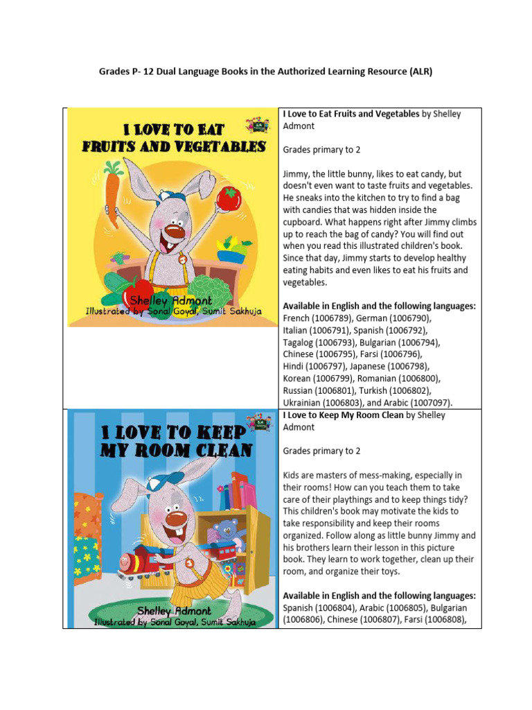 Dual Language Books for Grades P-2 | PDF | Persian Language ...