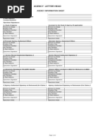 GSIS Agency Information Sheet | PDF