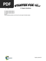 RSC Starters For Ten - Introduction | PDF | Chemical Bond | Redox