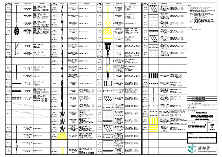 Road Marking Specifications Manual | PDF | Road Safety | Road ...